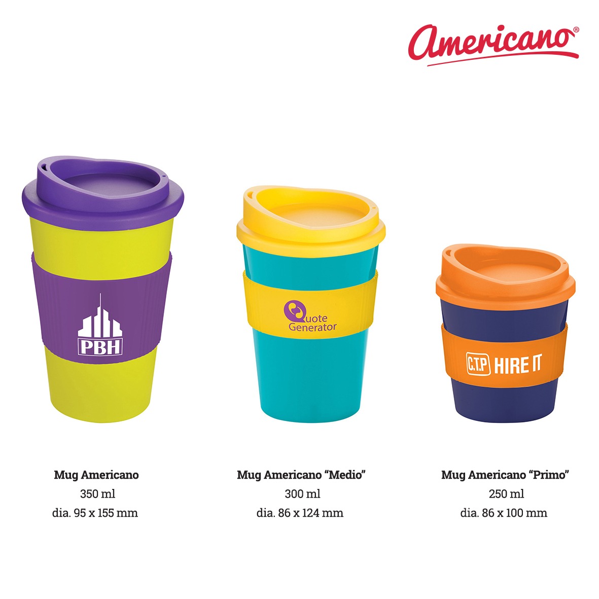 Americano, mugs Fabriqués en Europe – Compléments d'image