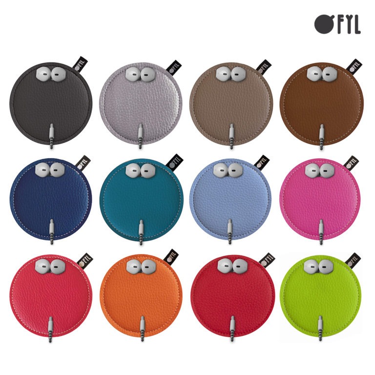 Range-écouteurs, Ofyl … Le petit rond qui met les fils au carré ...