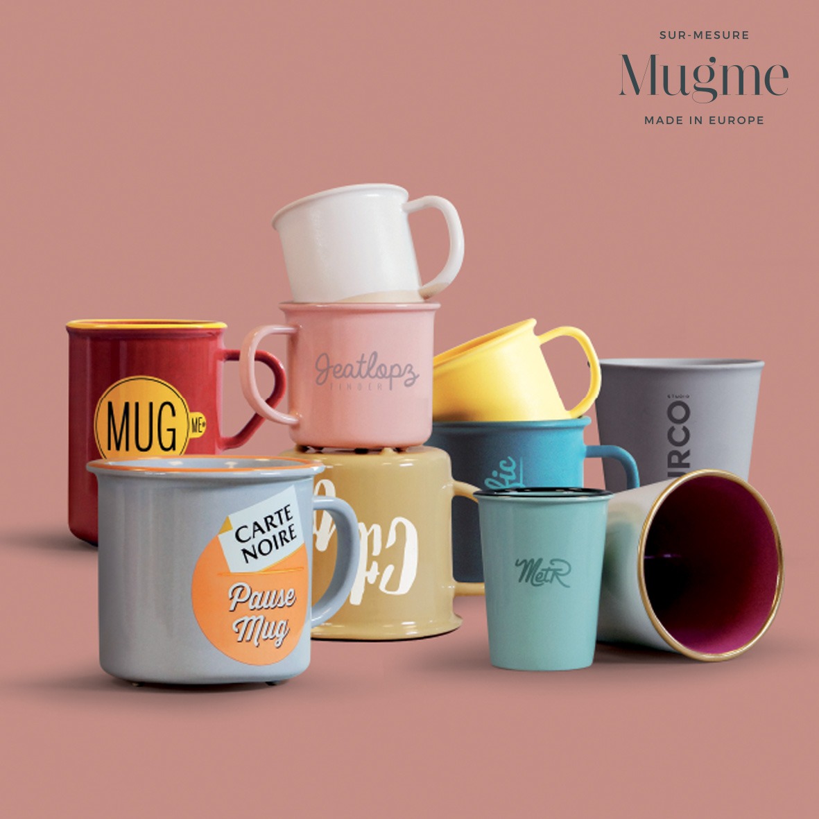 Collection MugMe, Mug en céramique, Tristan, Fabrication Europe ...