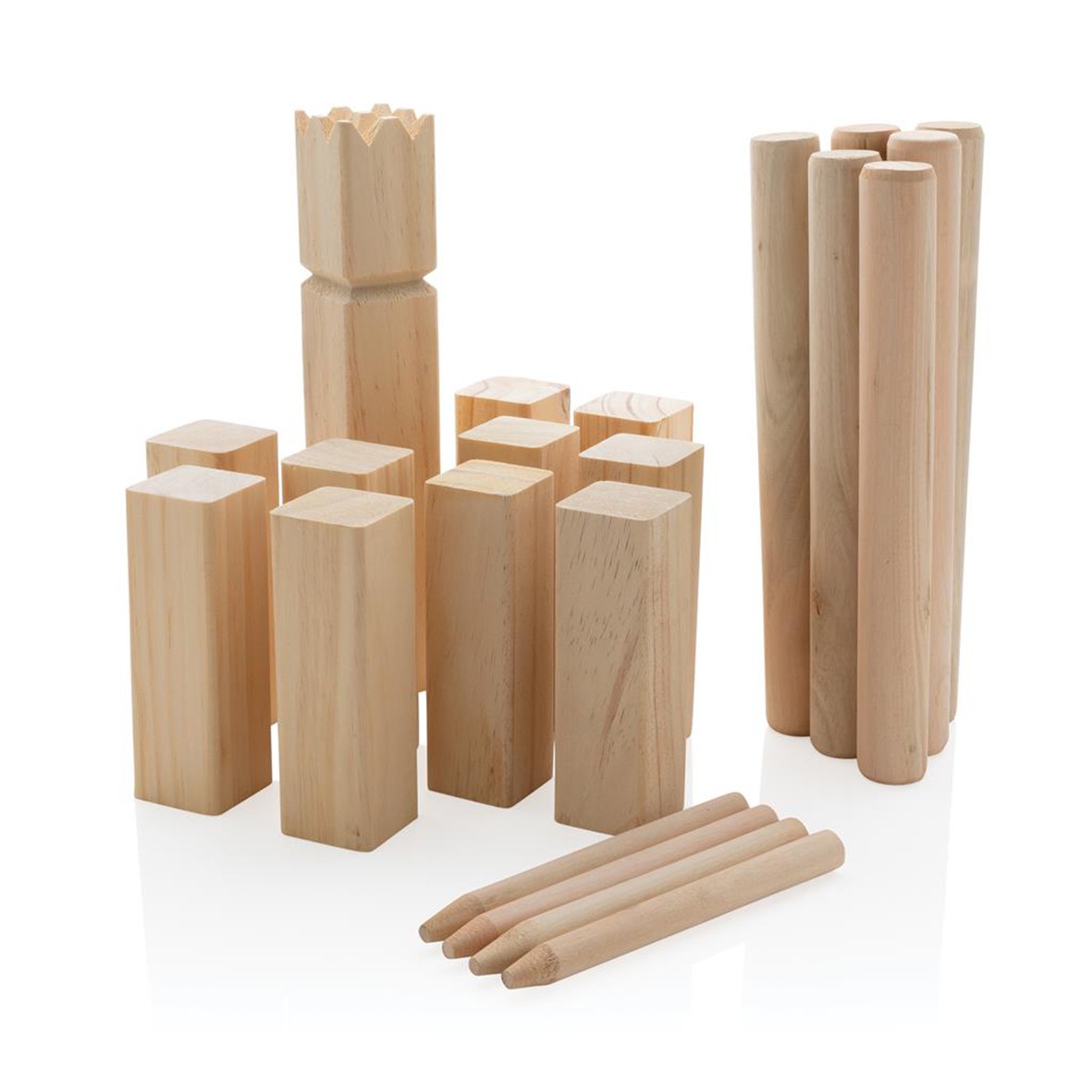 Jeu de lancer en bois, Kubb – Compléments d'image
